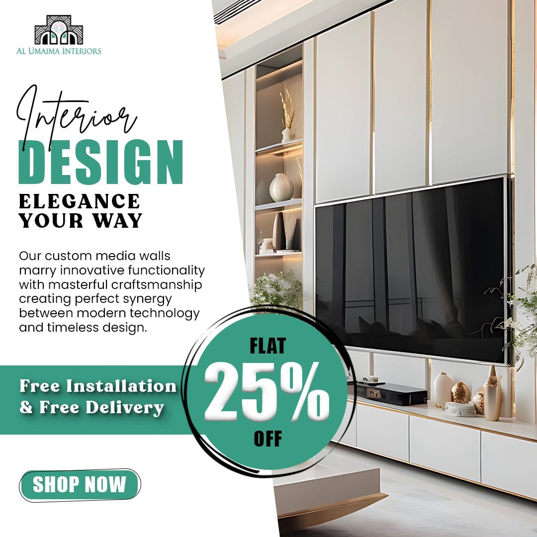 Light Grey & Metallic Panel TV Unit with Grooved Texture